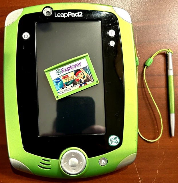 LEAPFROG LEAPPAD 2 Explorer Learning System: Green Edition, Excellent ...