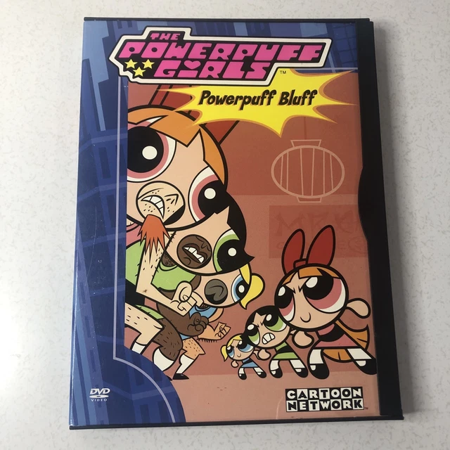 THE POWERPUFF GIRLS: POWEPUFF BLUFF Cartoon Network DVD 2000 Vintage £ ...