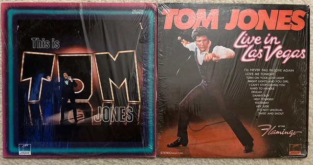 THIS IS TOM Jones London Records LP Vinyl Record IN SHRINK Live Las ...
