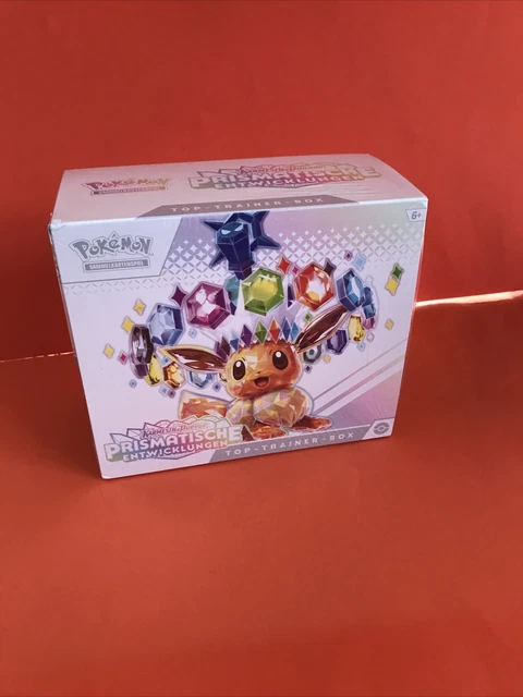 POKÉMON PRISMATISCHE ENTWICKLUNGEN Top Trainer Box DEUTSCH | Neu & OVP Pokemon EUR 82,99 ...
