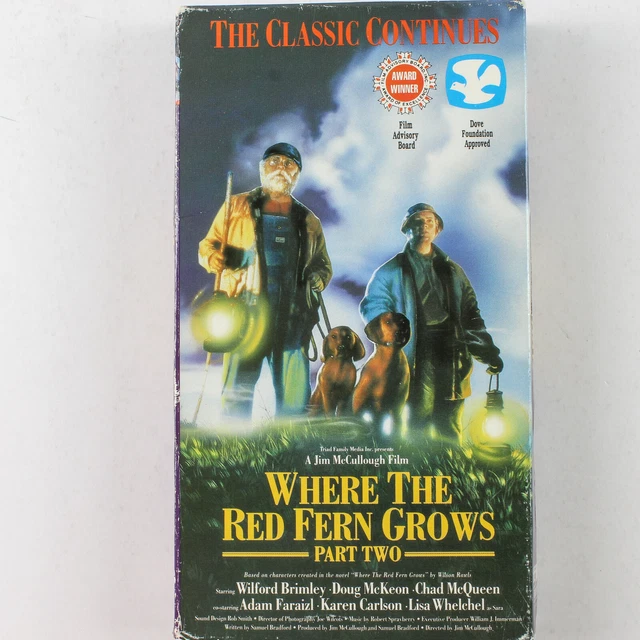 WHERE THE RED Fern Grows Part 2 VHS 1992 - Heartland Films Classic £5. ...