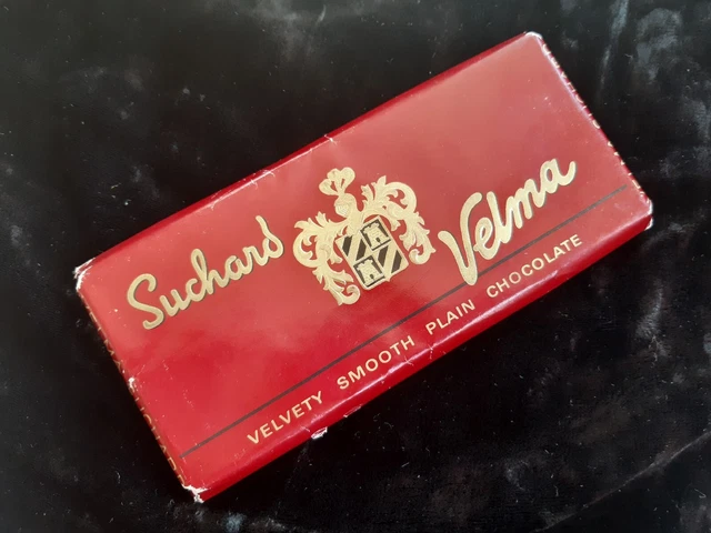 VINTAGE SUCHARD VELMA Plain Chocolate Shop Display Dummy Bar £10.00 ...