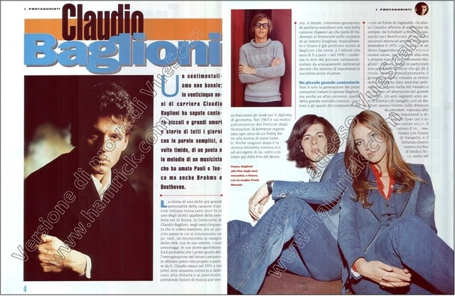 CLAUDIO BAGLIONI ROMINA Power Lucio Battisti Mina Domenico Modugno ...