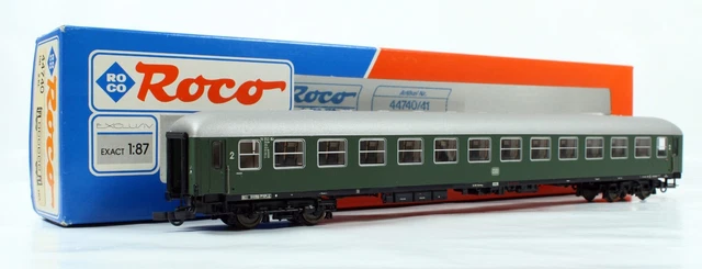 H0 ROCO 44740 Schnellzugwagen B4üm DB 2. Klasse Epoche III "AC", OVP ...