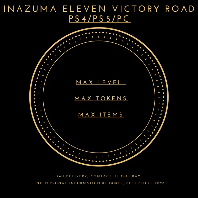 INAZUMA ELEVEN VICTORY Road [PS4/PS5/PC] | Max Level / Tokens / Items ...