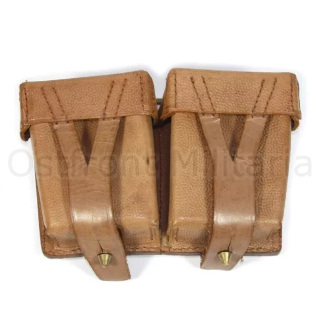 MOSIN-NAGANT 91/30 AMMO pouch Marked & Dated Original Genuine leather £ ...