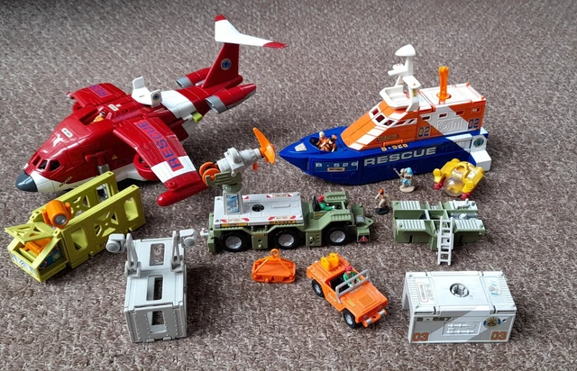 RARE VINTAGE MATCHBOX Mega Rig Rescue squad aircraft plane boat £6.80 ...