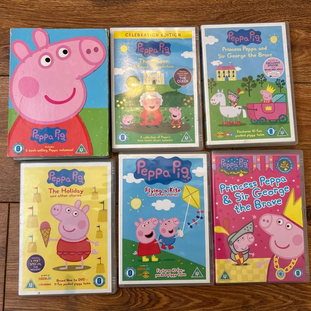 PEPPA PIG DVD series bundle £6.49 - PicClick UK