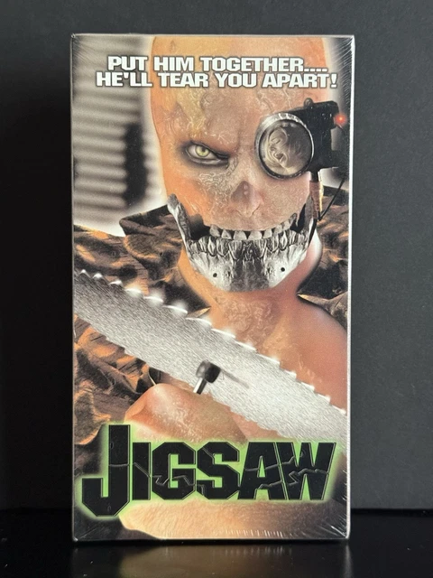 JIGSAW VHS RARE Horror VHS Full Moon Ent Tempe Ent OOP HTF Vintage VHS SEALED £35.34 - PicClick UK