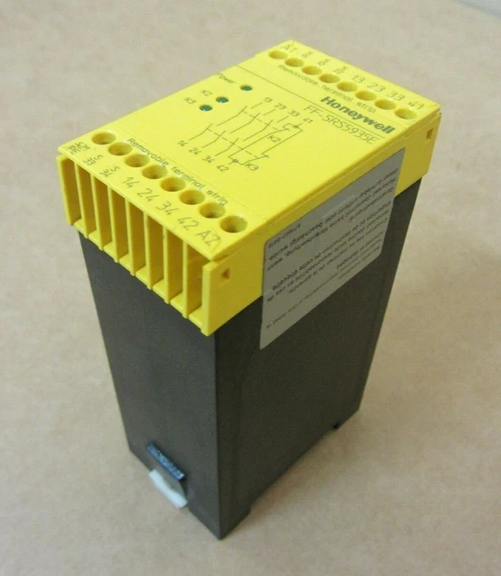 DUAL CHANNEL EMERGENCY Stop Module, 120 VAC, Honeywell FF-SRS5935E $50. ...