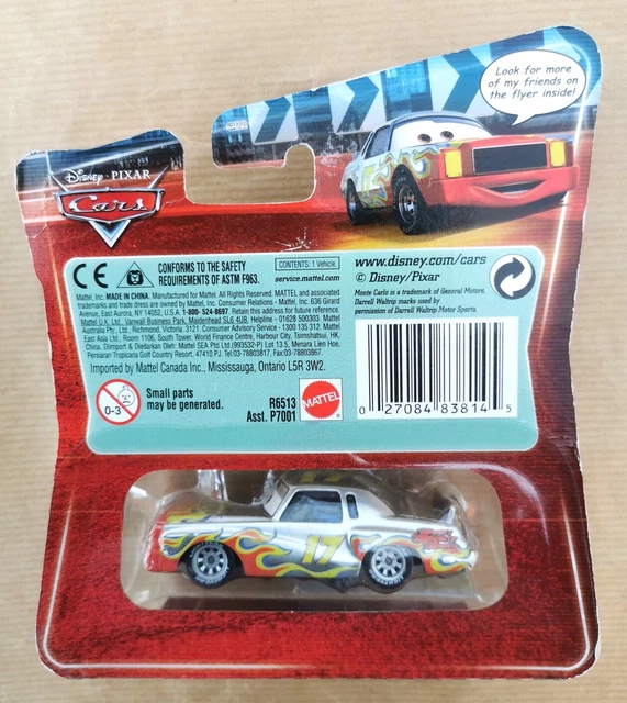 DISNEY PIXAR CARS DARRELL CARTRIP METALLIC CHASE - FINAL New, Mediocre ... DISNEY PIXAR CARS DARRELL CARTRIP METALLIC CHASE - FINAL New, Mediocre ...