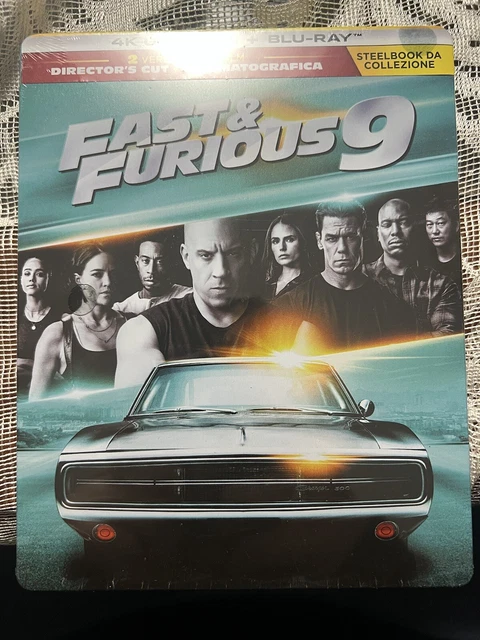 FAST AND FURIOUS 9 Steelbook 4K Ultra Hd Blu-Ray Nuova Italiana EUR 11 ...
