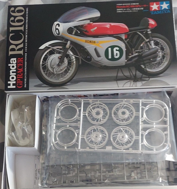 TAMIYA 1/12 SCALE Honda RC166 GP Racer plastic model motorcycle kit £51.68 - PicClick UK