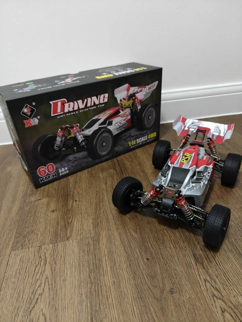 WLTOYS 144001 HIGH Speed 2-Battery RC Car – 1:14 Scale 4WD Off-Road ...