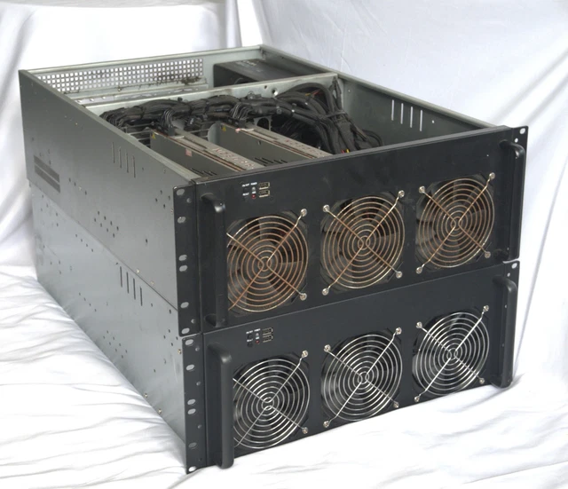 GPU CRYPTO MINING Rigs | 250MH/s | 750W | 3x Radeon VII | 4U Server ...