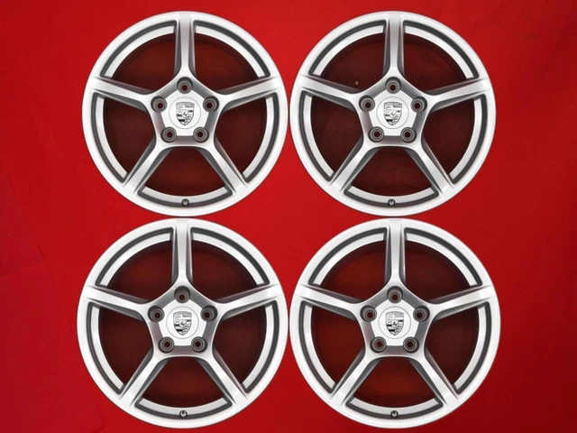 JDM PORSCHE PORSCHE Boxster 981 genuine 5 spoke wheels 4wheels 8/9J-18 ...