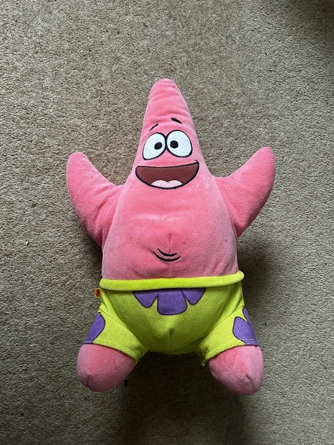 SPONGEBOB SQUAREPANTS PATRICK Star Fish Original Build A Bear Version £ ...