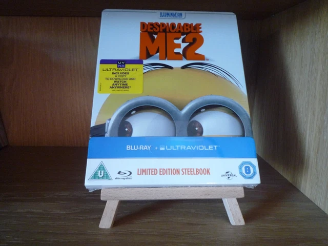 DESPICABLE ME2 (2013) Zavvi Exclusive Blu Ray UK SteelBook. New ...