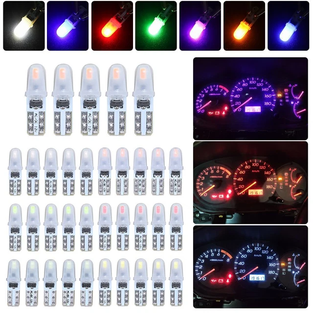 INTERIOR LED T5 3014 Indicator Bulbs Dashboard Lights Gear Light Car ...