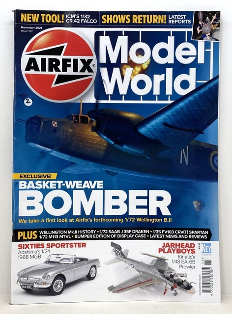 AIRFIX MODEL WORLD Magazine Issue 132 November 2021 Ex Shop Stock ...