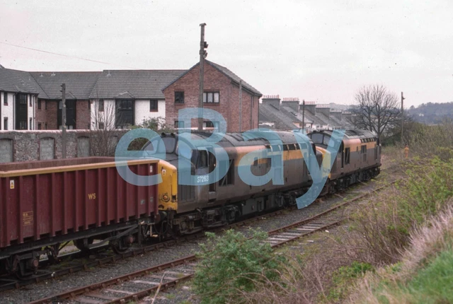 35MM RAILWAY SLIDE of Class 37 37263 @ Plymouth Friary Copyright to ...