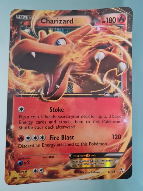 CARTA POKEMON MAXI Charizard Ex Rule 11/106 Fuoco Infernale Ultra Rara Holo ITA EUR 8,10 ...
