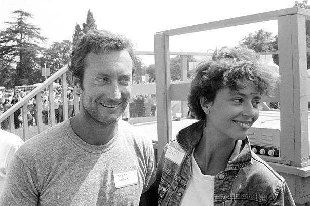 RACHEL WARD AND Bryan Brown at Actors for Animals event 1983 Historic ...