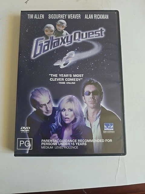 GALAXY QUEST (DVD, 2001) Tim Allen. Sigourney Weaver - R4 - Free Post ...
