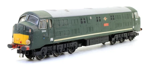 SILVER FOX 'OO' Gauge Br Green 'Active' Warship Class D600 Diesel ...