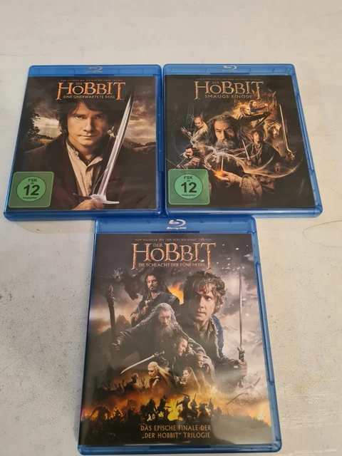 DER HOBBIT DIE Trilogie Blu Ray. FSK ab 12 EUR 10,00 - PicClick DE