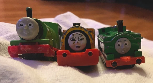 THOMAS THE TANK Engine Percy 1997, Bill 1991, Duck 1990Vintage ERTL ...