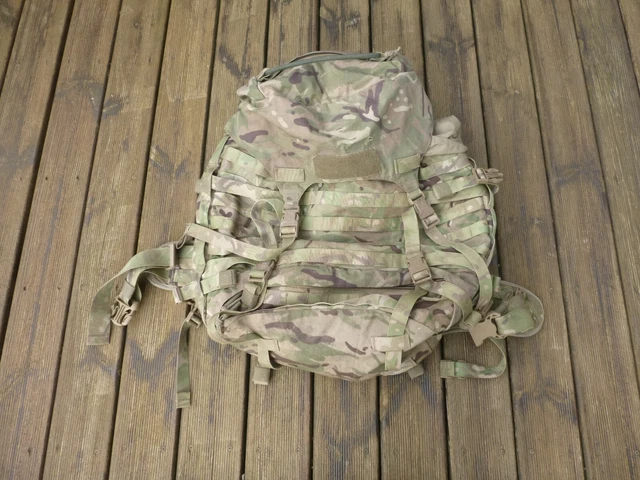 BRITISH ARMY BERGEN 90L Mk3 Virtus Rucksack Mtp Surplus Cadet Backpack ...