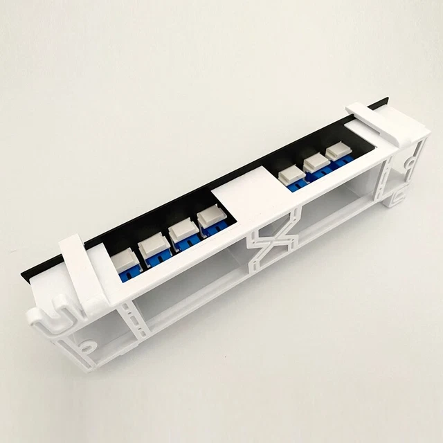 8-PORT OPTICAL FIBER Panel Rj45 Module-Mounted Blank Panels £13.67 ...