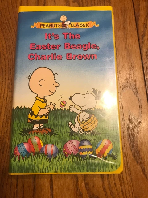 ITS THE EASTER Beagle, Charlie Brown (VHS) Peanuts Classic Ships N 24h ...