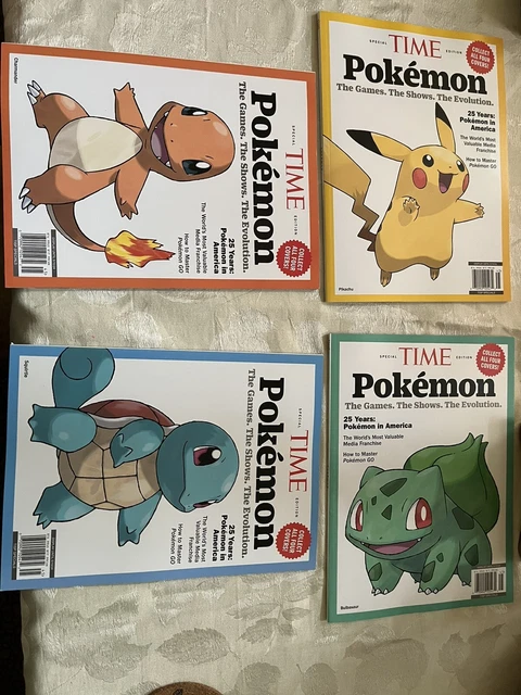 TIME MAGAZINE SPECIAL Edition Pokemon Cover Collectible Set 2024 Brand ...