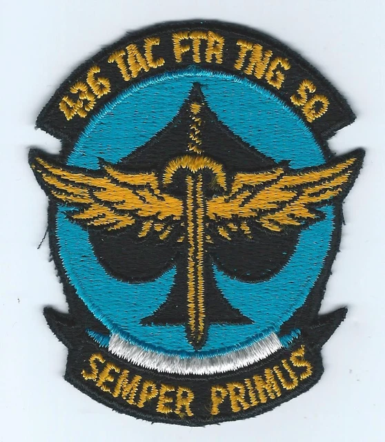 70S-80S 436TH TAC FIGHTER TRAINING ESCADRON patch EUR 16,52 - PicClick FR