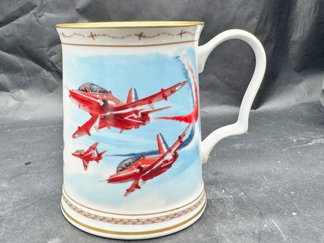 VINTAGE RED ARROWS 25Th Anniversary Tankard 1964-1989 Raf Aerobatic ...