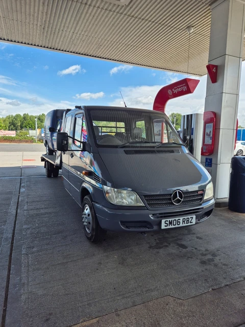 MERCEDES SPRINTER LWB Cabin Crew Recovery truck, LOW MILES,LONG MOT + HPI CLEAR! £6,500.00 ...
