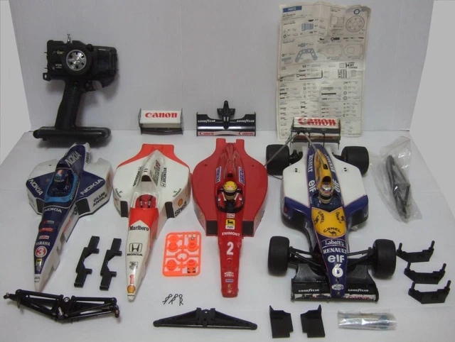 RADIO CONTROLLED CAR Body Control Set Rc Williams Renault Ferrari 641/2 ...