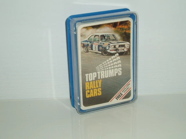 VINTAGE TOP TRUMPS Dubreq "Rally Cars" (Series 4) 1978. £14.69 ...