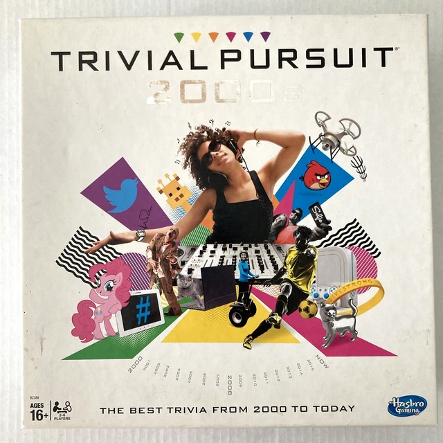 TRIVIAL PURSUIT 2000S Board Game Family Hasbro Party £12.37 - PicClick UK
