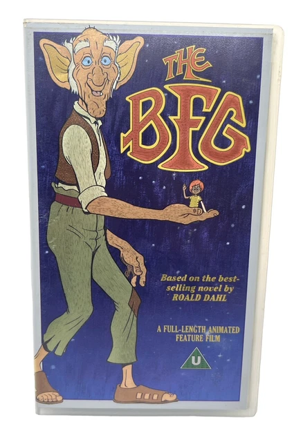 ROALD DAHL'S THE BFG [Big Friendly Giant] VHS £1.99 - PicClick UK