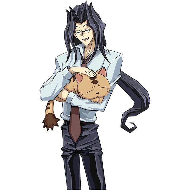 PROFESSOR BANNER YU Gi Oh! GX Weatherproof Anime Sticker 6" Car Decal ...