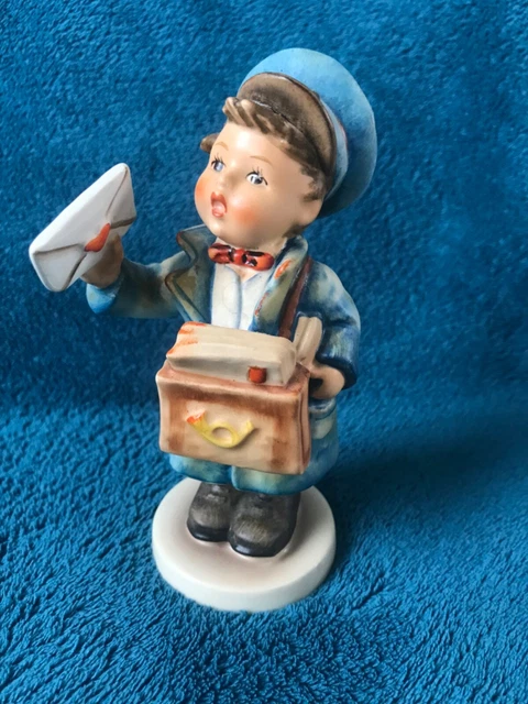 GOEBEL HUMMEL FIGURINE 119 W Germany Tmk3 Postman 5 1/4” EUR 27,30 ...