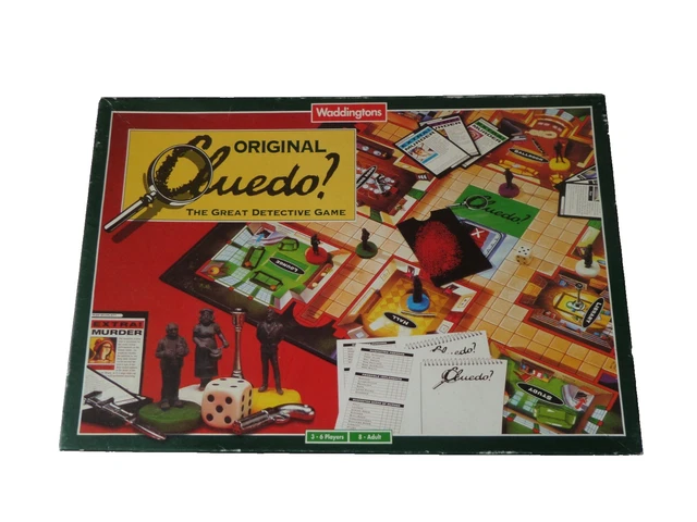 VINTAGE ORIGINAL CLUEDO 1996 By Waddingtons Complete £14.00 - PicClick UK