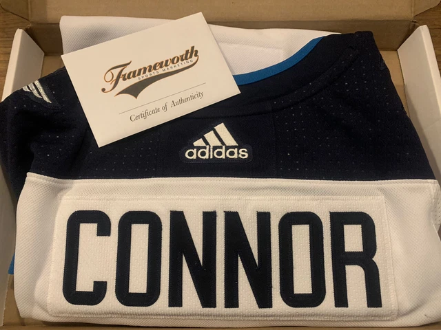 KYLE CONNOR WINNIPEG Jets Autographed Adidas Authentic Hockey Jersey ...