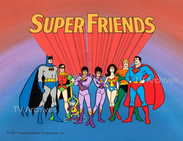 SUPER FRIENDS HOUR TV series, 1977 Hanna-Barbera model sheets, Wonder ...