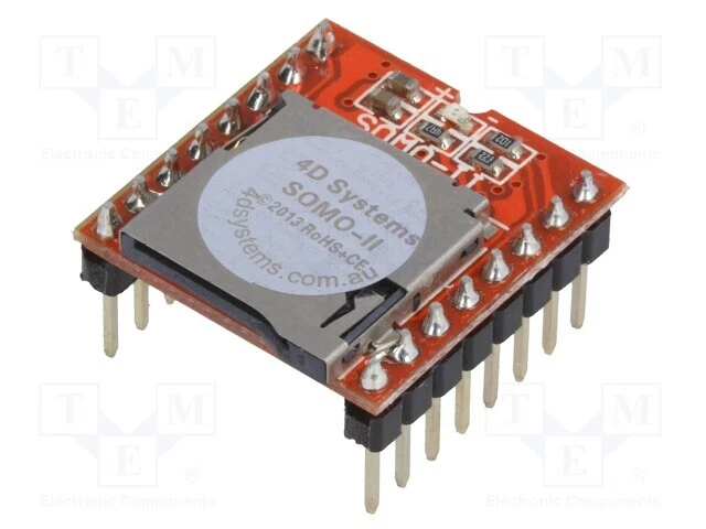 1 PIÈCES, MODULE de lecteur de fichiers audio SOMO-II /E2FR EUR 75,44 - PicClick FR