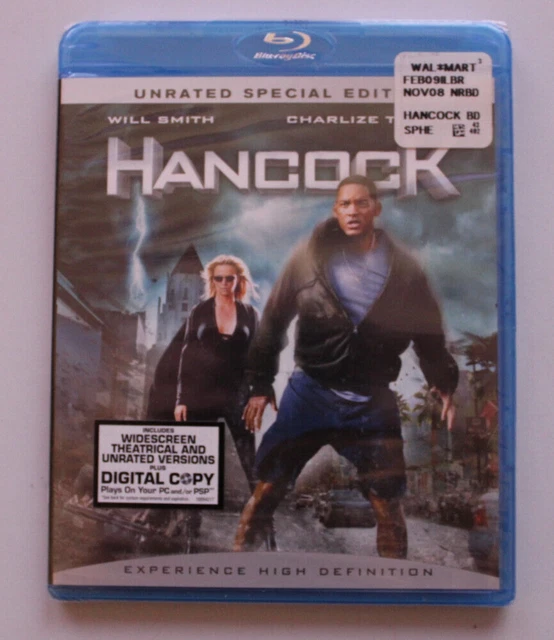 HANCOCK (2008) BLU-RAY SIGILLATO non valutato e edizione speciale ...