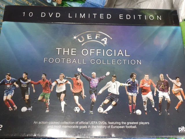UEFA THE OFFICIAL Football Collection 10 dvd limited edition boxsets ...